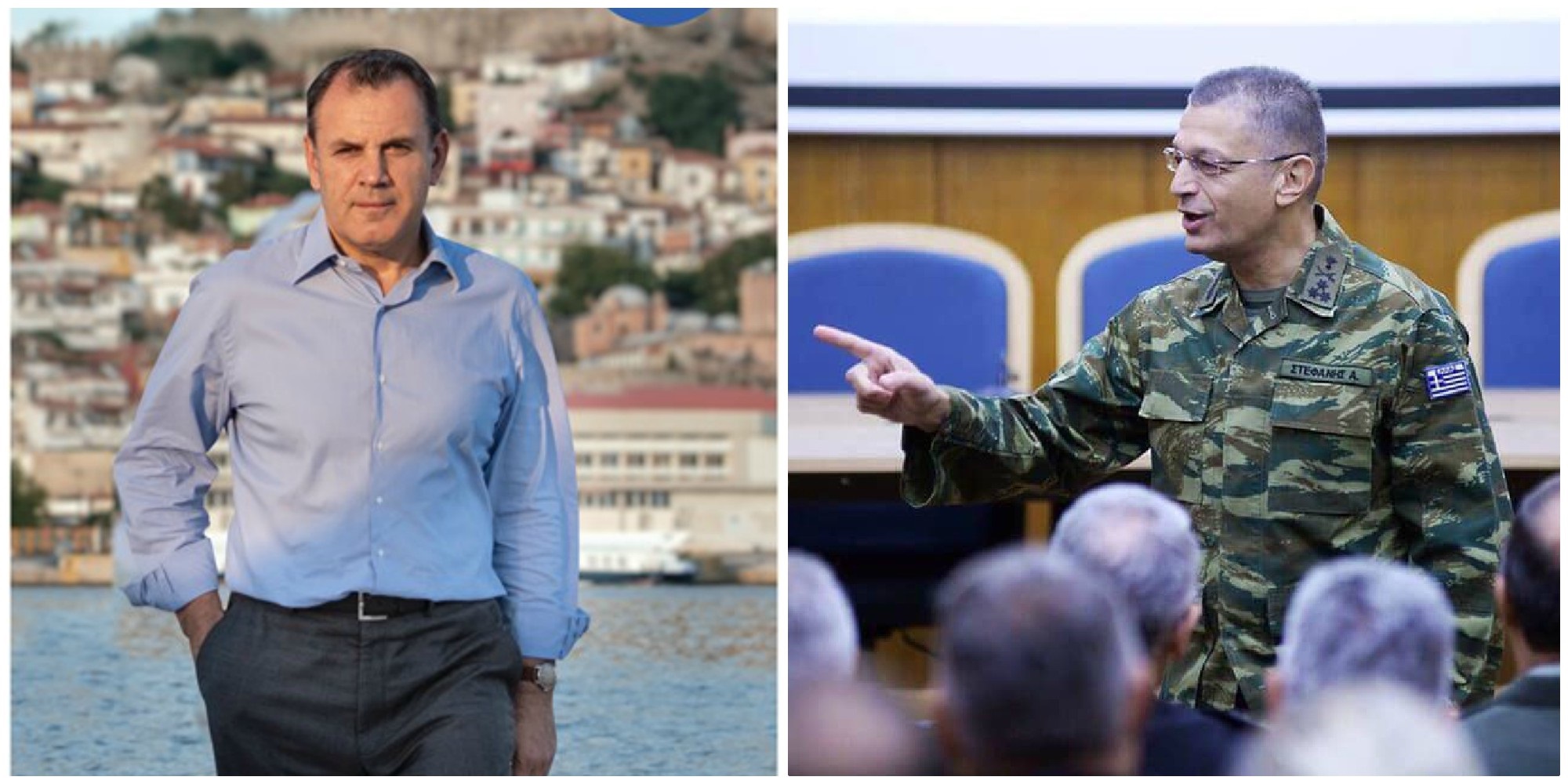 Παναγιωτόπουλος - Στεφανής: Αυτή είναι η ηγεσία του ΥΠΕΘΑ | OnAlert