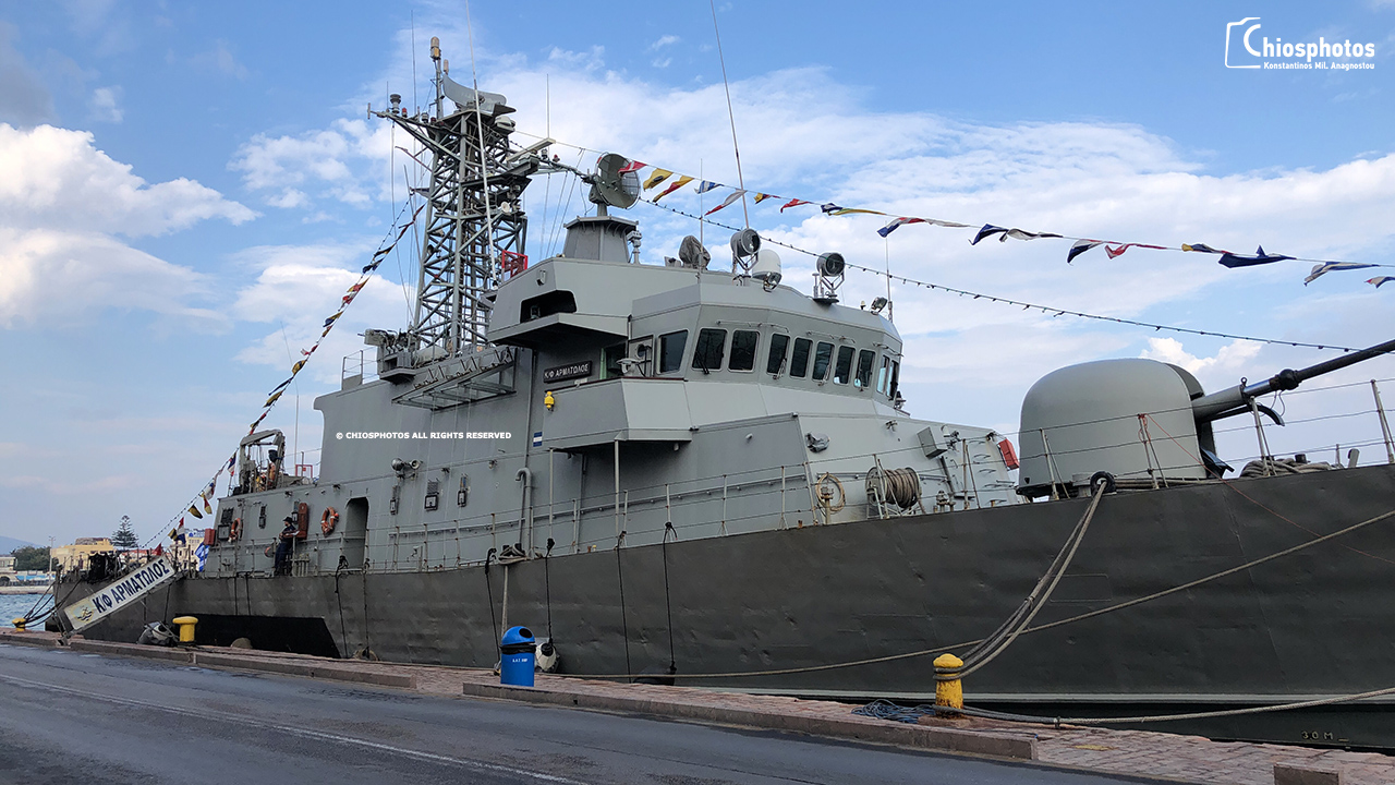 Εντυπωσιακά πλάνα από την "Κ/Φ Αρματωλός" στην επέτειο απελευθέρωσης ...