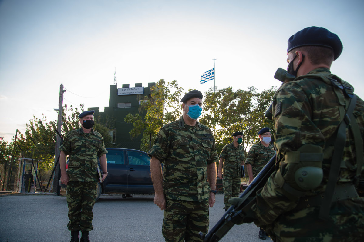 Επίσκεψη αρχηγού ΓΕΣ στην περιοχή ευθύνης του Δ’ Σώματος Στρατού και ...