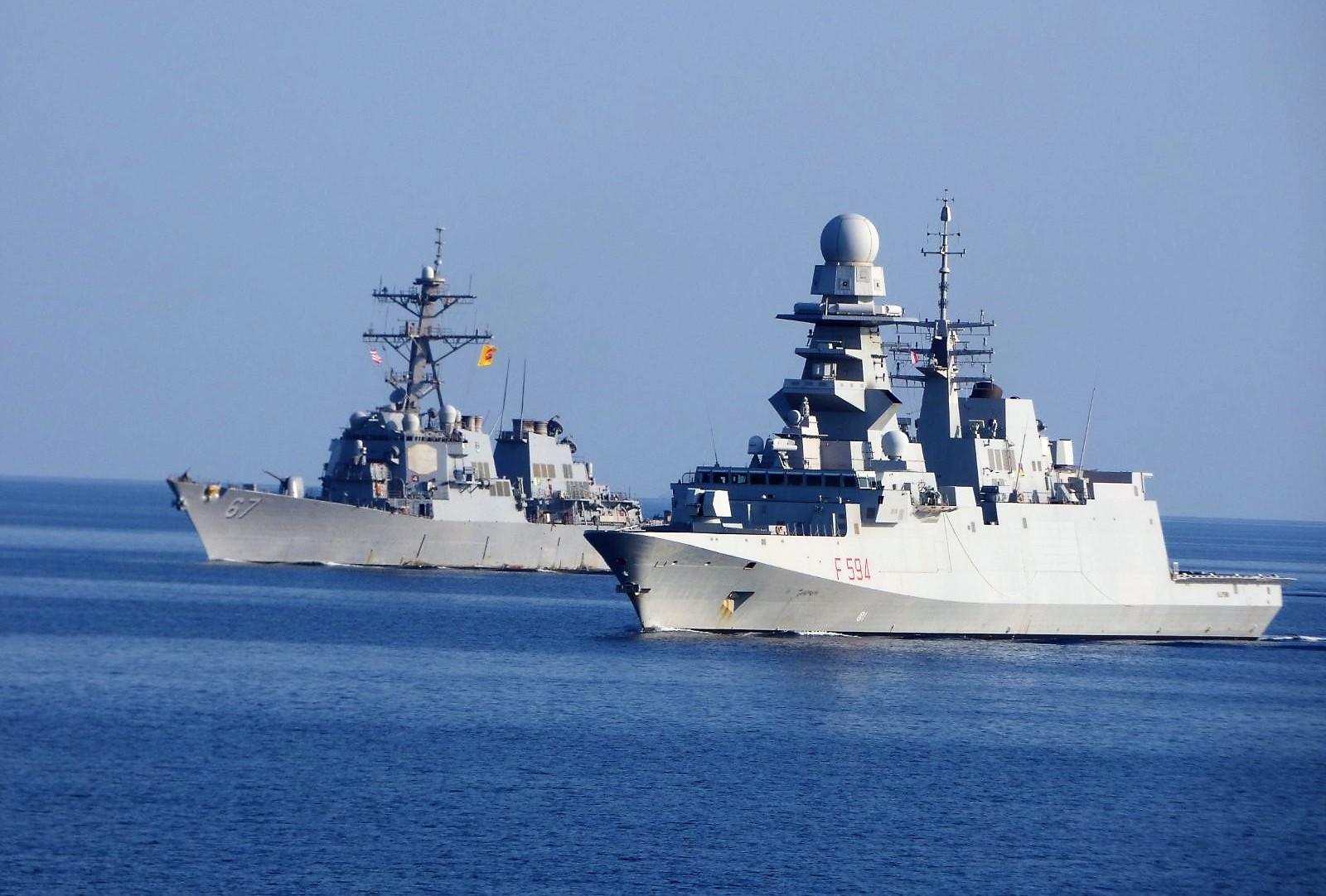 Συνεκπαιδεύσεις μονάδων του ΠΝ με τη Μόνιμη Συμμαχική Ναυτική Δύναμη 2 ...