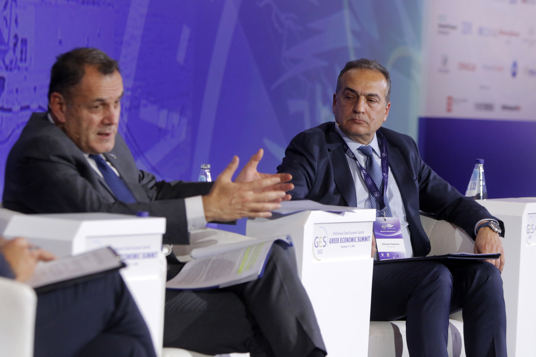 Ο Νίκος Παπάτσας στο GES22 για μια υγιή Ελληνική Αμυντική Βιομηχανία