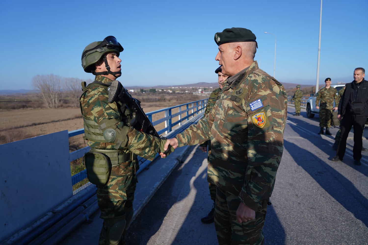 Σε Έβρο και Ροδόπη ο Αρχηγός ΓΕΕΘΑ, στρατηγός Κωνσταντίνος Φλώρος [pics]