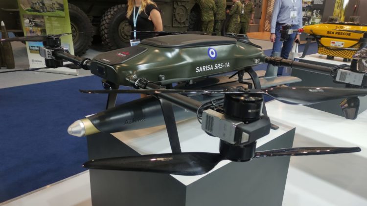 Με την SARISA και το TALOS II η SAS στην DEFEA 2023: Τα ελληνικά UCAV ...