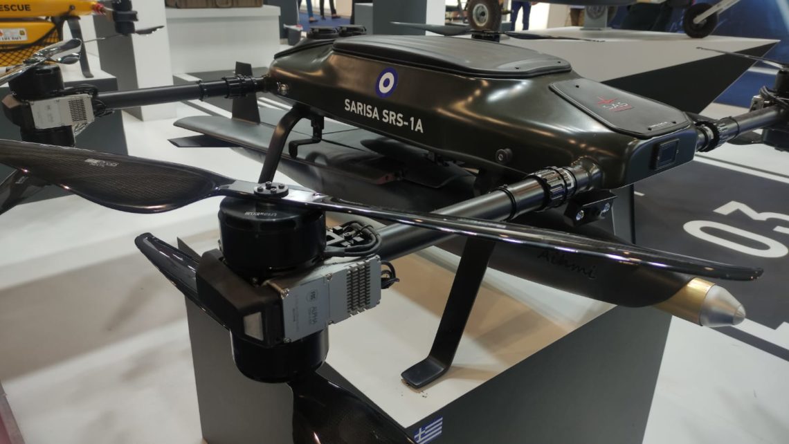 Με την SARISA και το TALOS II η SAS στην DEFEA 2023: Τα ελληνικά UCAV ...