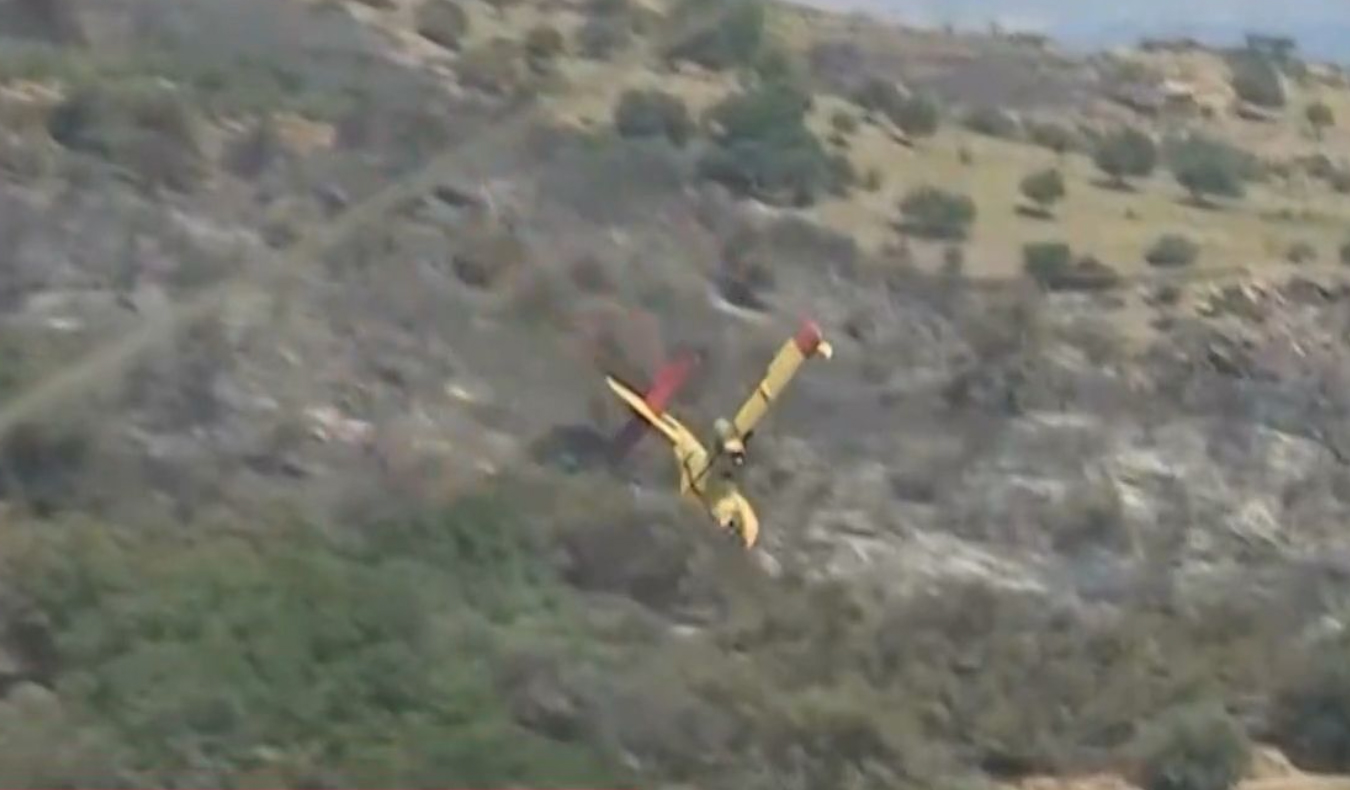 Συντριβή Canadair CL-215 στην Κάρυστο: Έτσι προκλήθηκε η πτώση του ...
