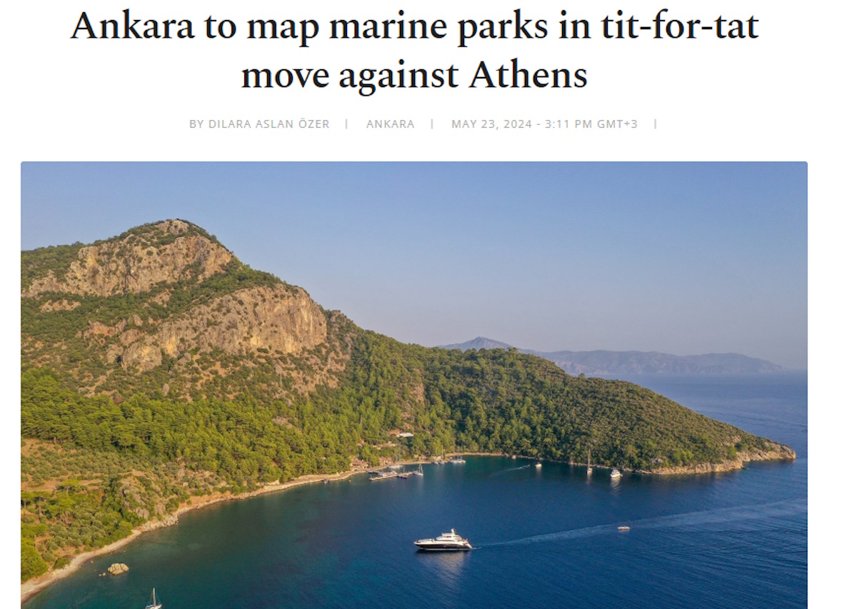 Sabah: «Η Τουρκία θα προχωρήσει σε δική της χαρτογράφηση θαλασσίων ...
