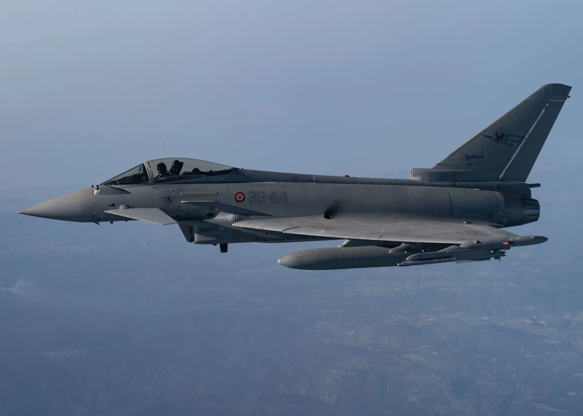 Συντριβή Eurofighter Typhoon της Ιταλίας στην άσκηση «Pitch Black»