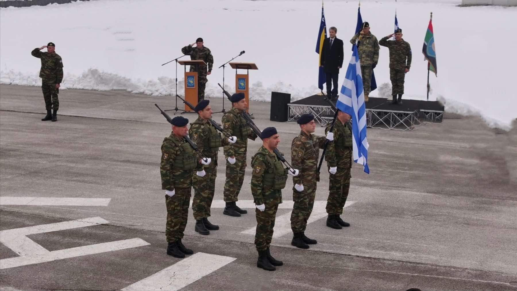 «EUFOR ALTHEA»: Τελετή αντικατάστασης του Λόχου Ελιγμού της Ελληνικής ...