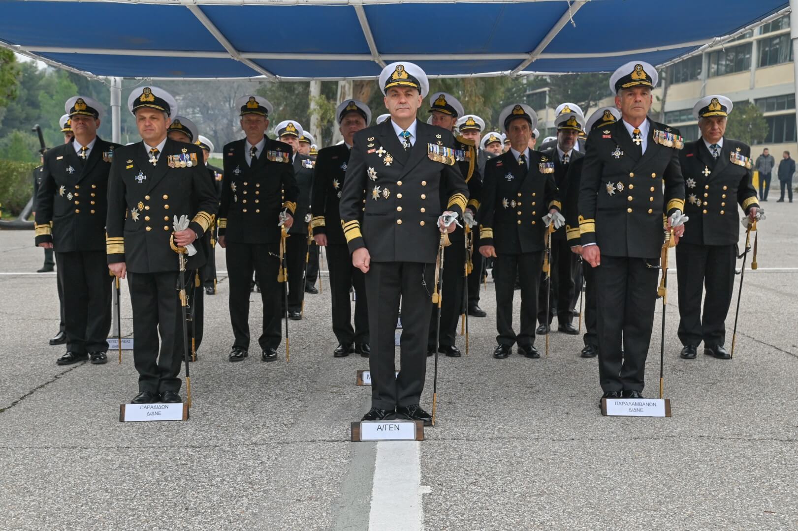 Διοίκηση Ναυτικής Εκπαίδευσης: Τελετή παράδοσης - παραλαβής καθηκόντων ...