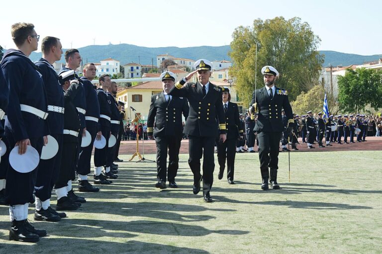 Τελετή ορκωμοσίας Ναυτών της 2025 Α' ΕΣΣΟ στο Κέντρο Εκπαιδεύσεως ΠΟΡΟΣ ...