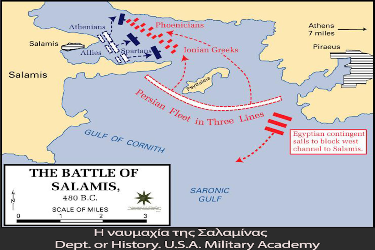 Ναυμαχία της Σαλαμίνας: Ο ιστορικός θρίαμβος των Ελλήνων απέναντι στους ...