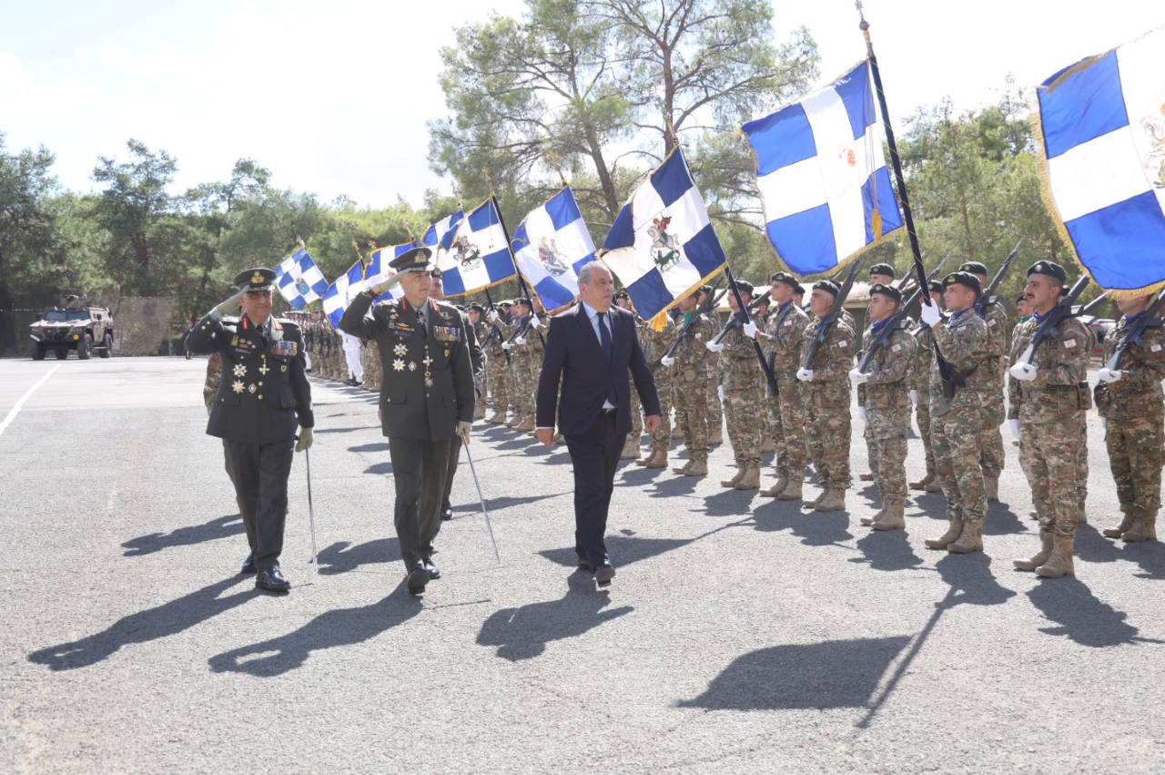 Κύπρος: O Αντιστράτηγος Θεοδώρου παρέλαβε καθήκοντα Αρχηγού Εθνικής ...