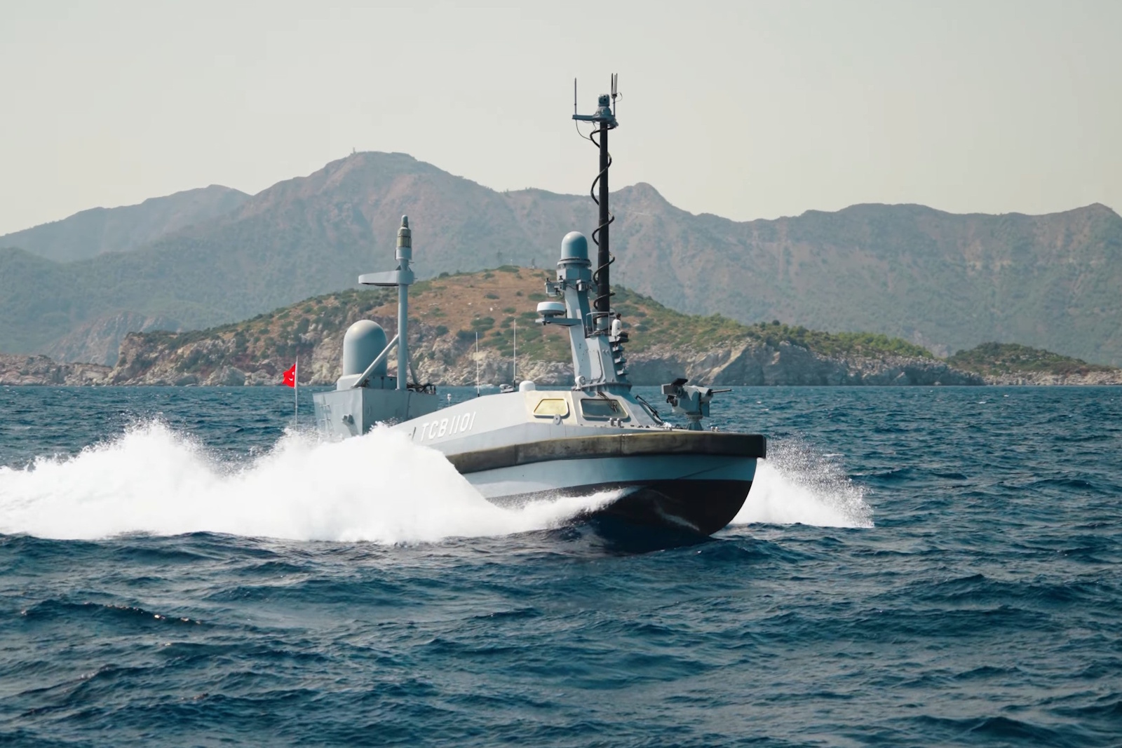 Marlin 100 EW: Ετοιμοπόλεμο το νέο τουρκικό USV ηλεκτρονικού πολέμου [vid]